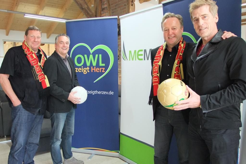 Legenden plaudern über Fußball