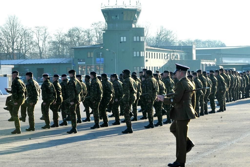 Abmarsch im November