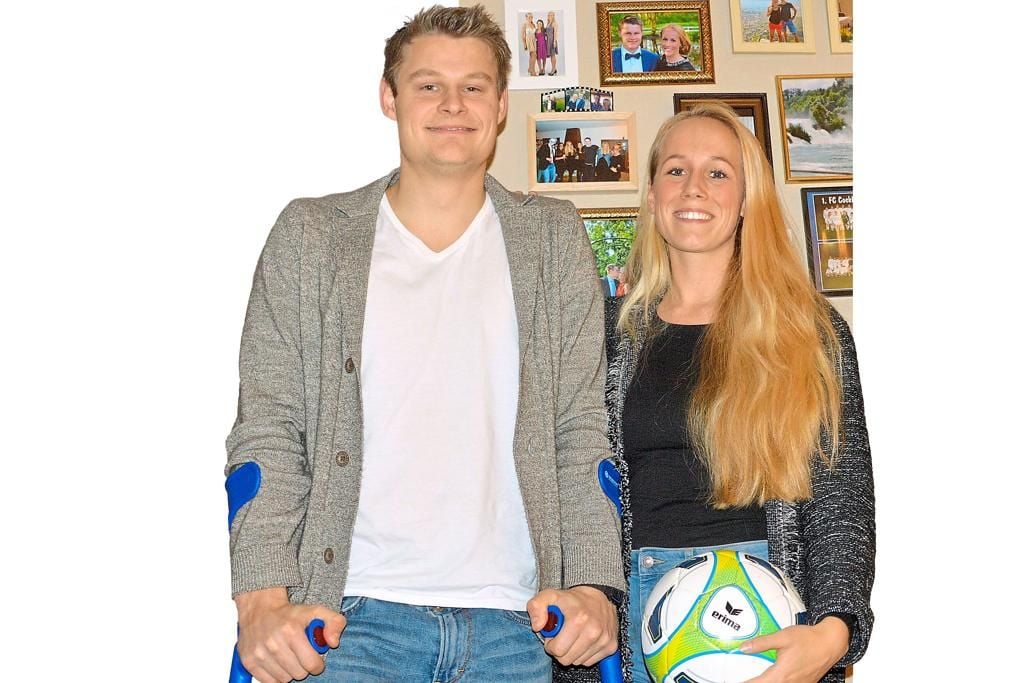 Anna Gronover und Clemens Donner freuen sich auf Heiligabend