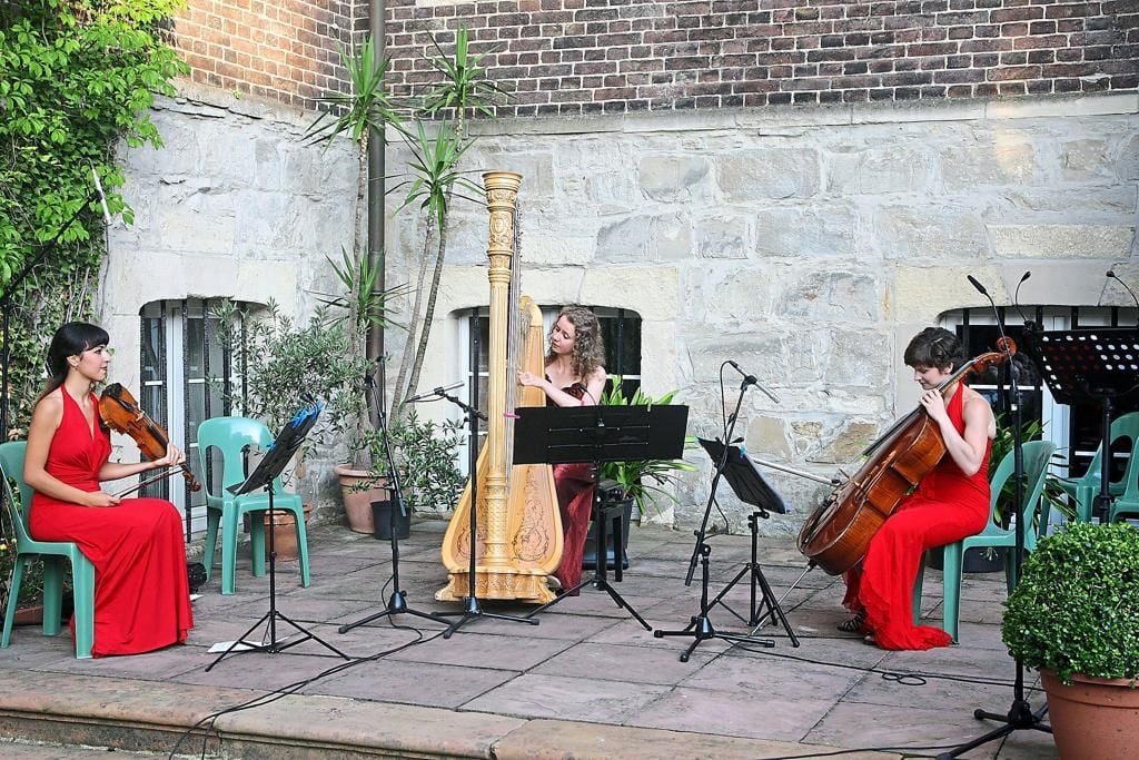 Traumhafte Klänge vorm Schloss