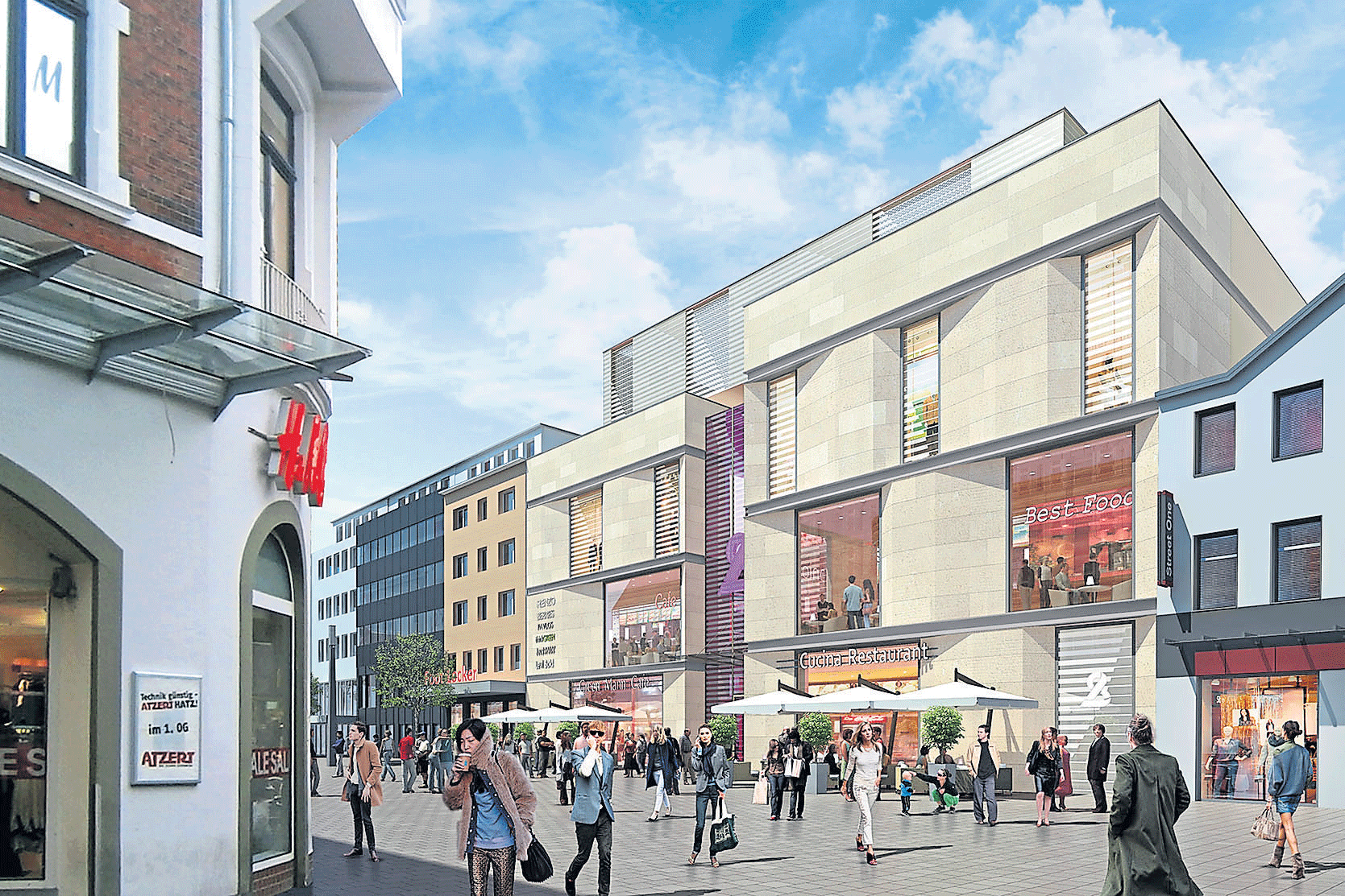 Aus der City-Passage wird das »Loom«