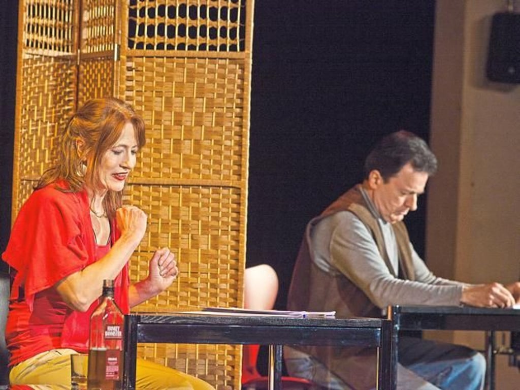 Karges Bühnenbild – großes Theater