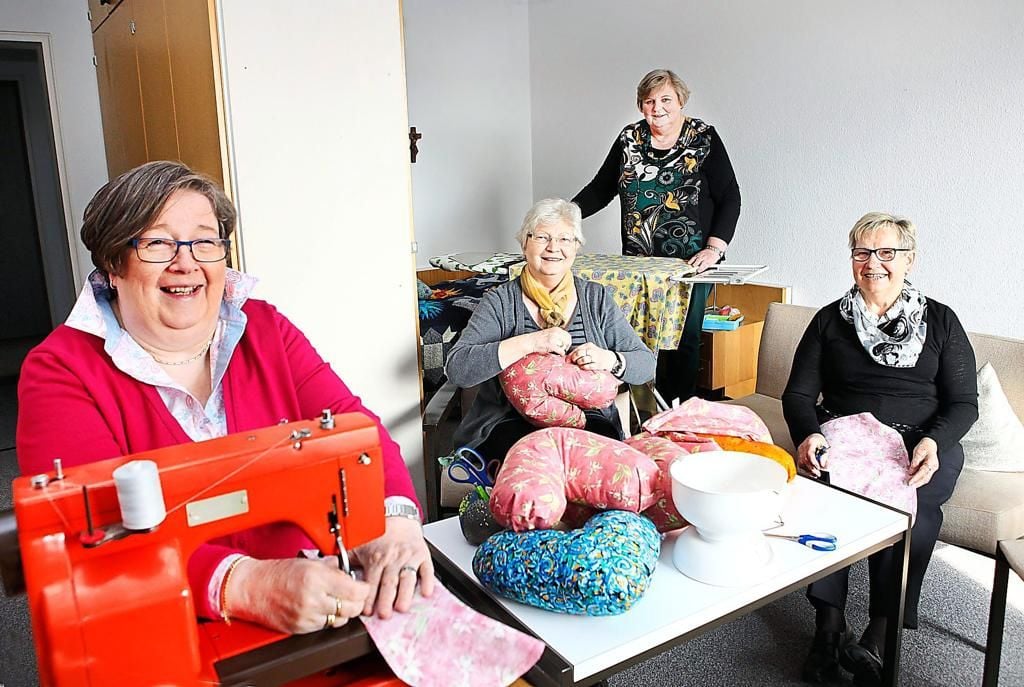 Kissen mit viel Herz