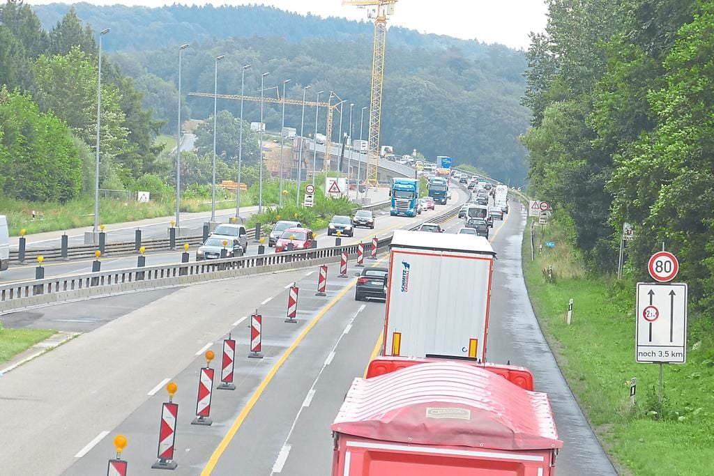 Unfallbilanz für A1-Baustelle