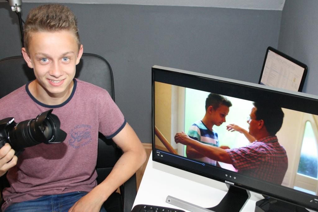 Bastian (14) dreht Film über Krankheit