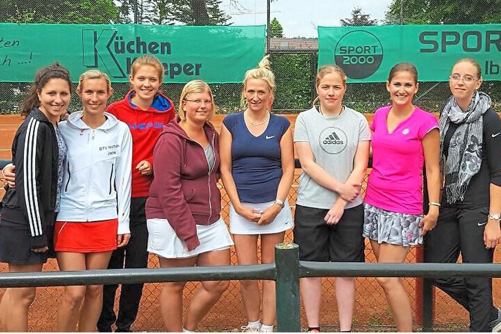 Spielerinnen des BTV Nottuln gut in Form