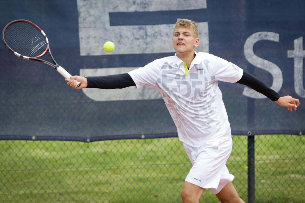 Philipp Scholz schlägt wieder für den TC Kaunitz auf