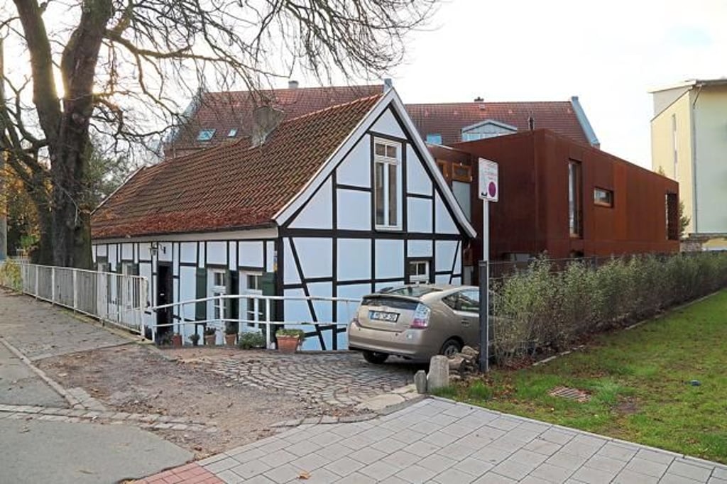 Das letzte Handwerker-Häuschen in der Innenstadt