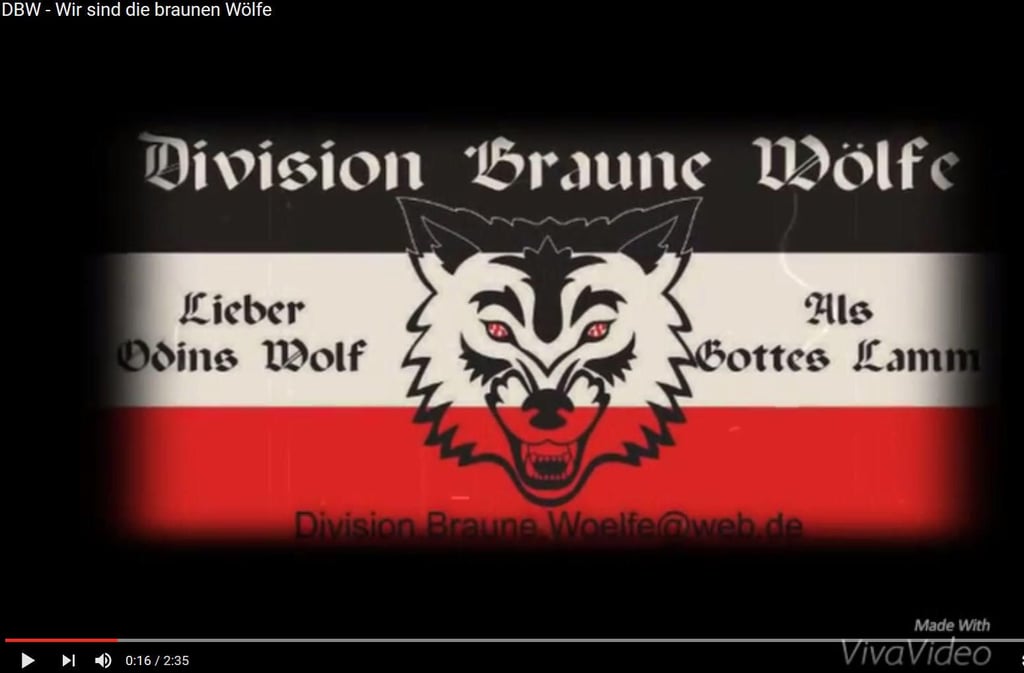 Nazi-Gruppe verteilte Flyer