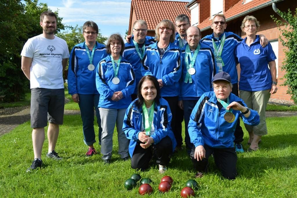 Ein kompletter Medaillensatz