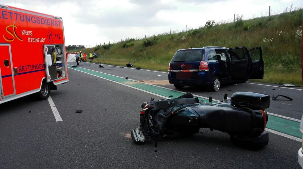 Verkehrsunfall in Steinfurt mit einem Toten