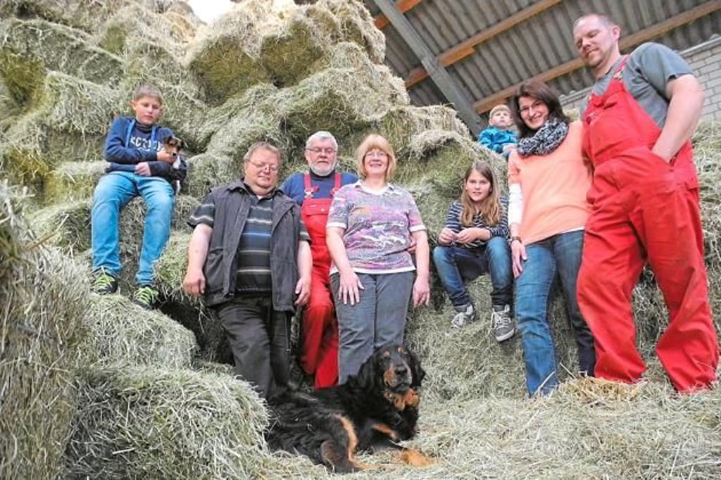 Die Heu-Bauern des Berliner Zoos