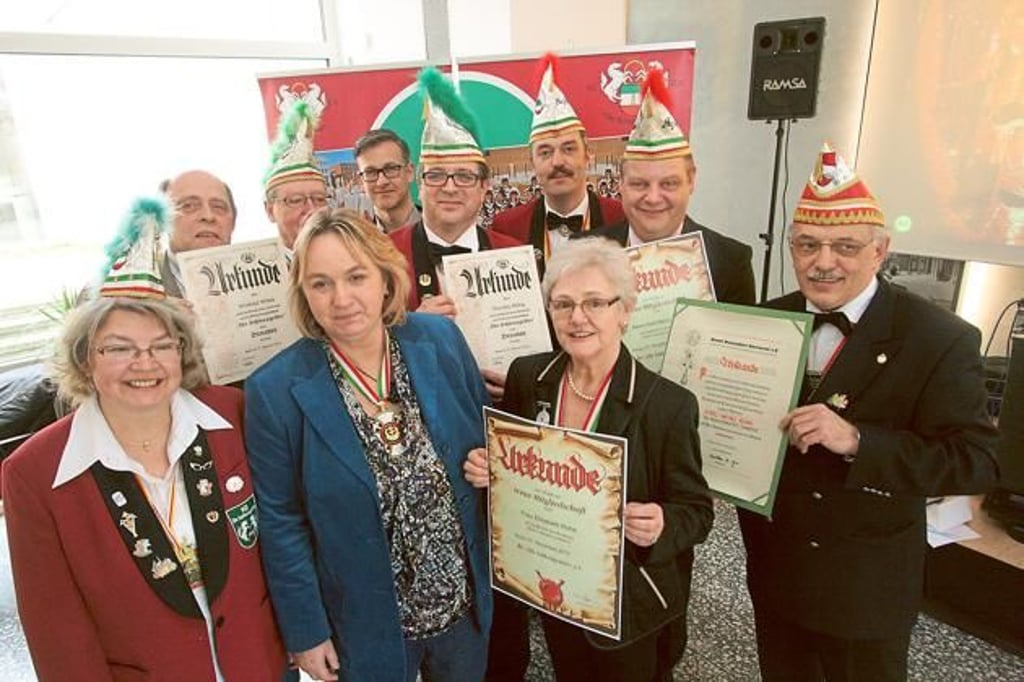 Verlässlichkeit und langjährige närrische Treue