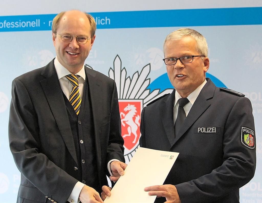 Seit 40 Jahren bei der Polizei