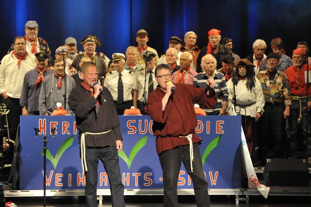 Eine Show für den Weihnachtsmann