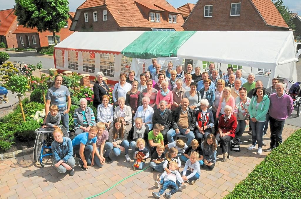 Nachbarn der Eschstraße feierten Straßenfest im Zeichen der EM