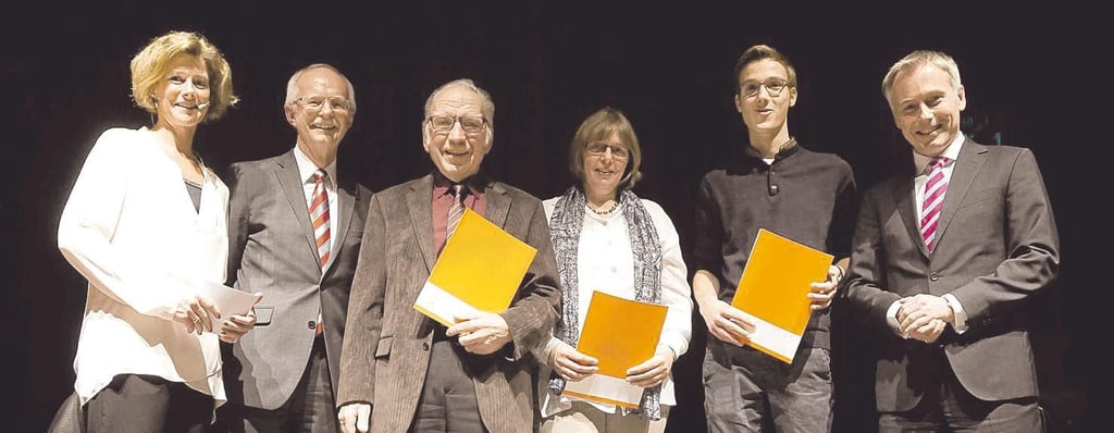 Drei neue Ehrenamtspreisträger