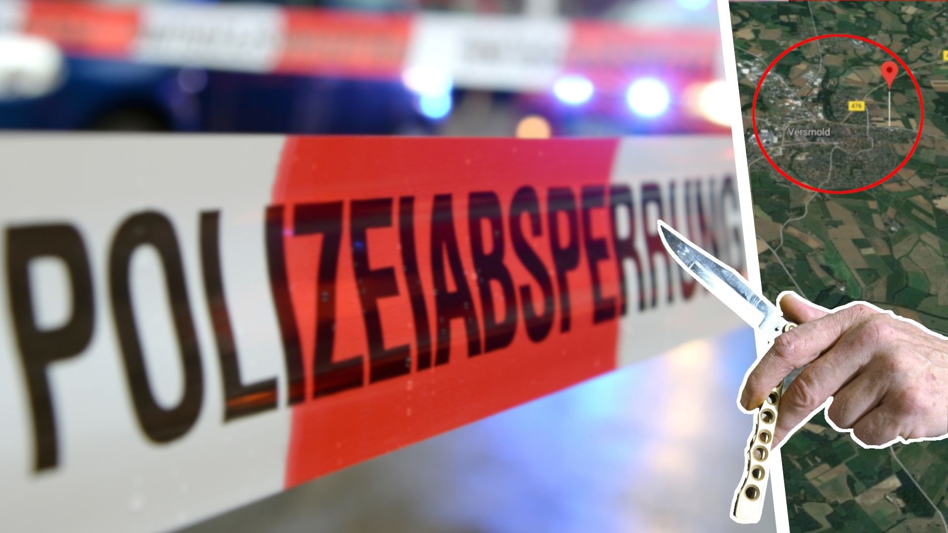 Versmold/Bielefeld/NRW: Mordkommission ermittelt nach Messerangriff