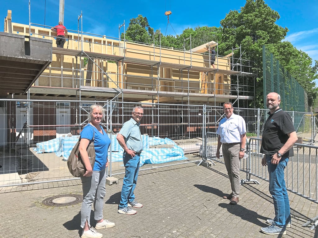 Bauprojekt geht in Offensive