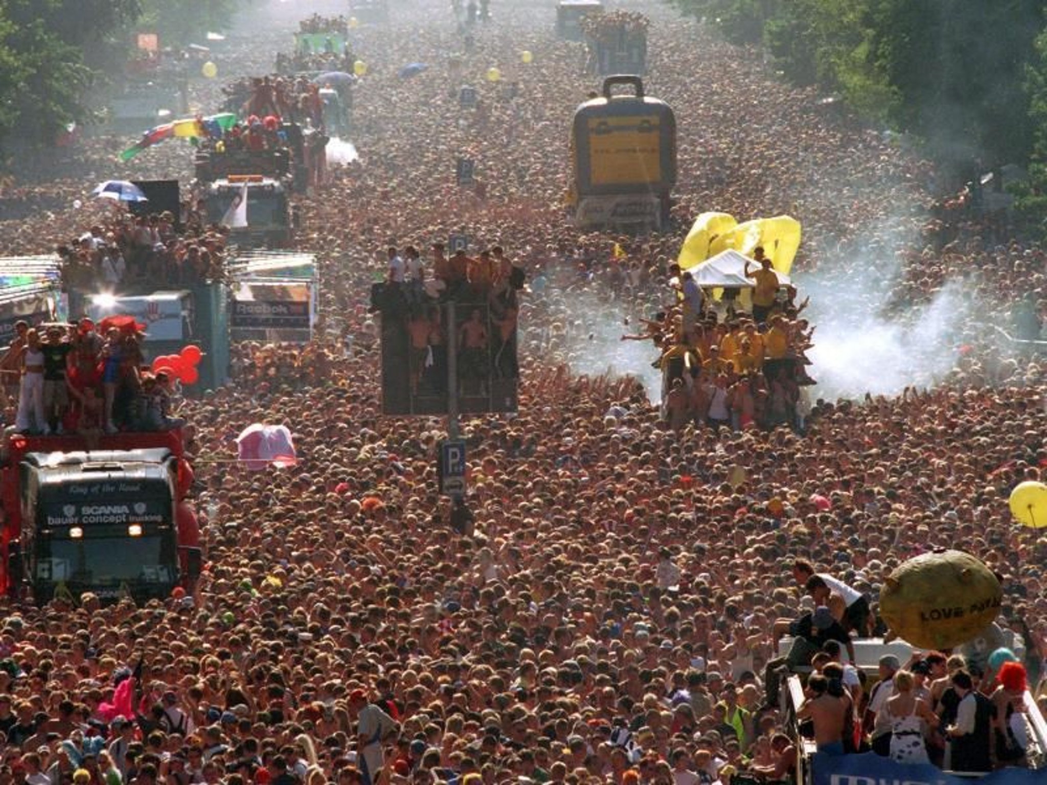 Vor 30 Jahren: Die erste Loveparade in Berlin