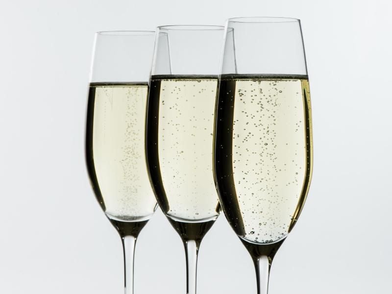 Auch günstiger Sekt ist gut