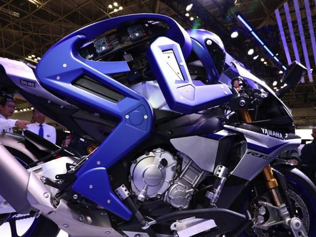 Yamaha-Roboter soll Motorradrennen fahren