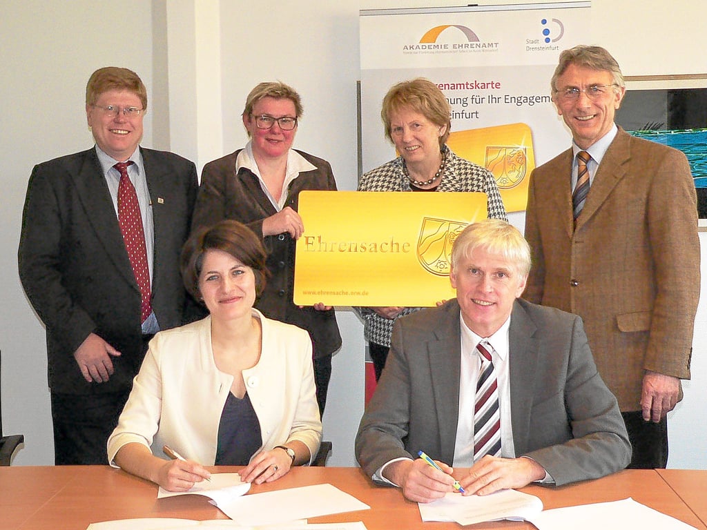 Anerkennung des Engagements