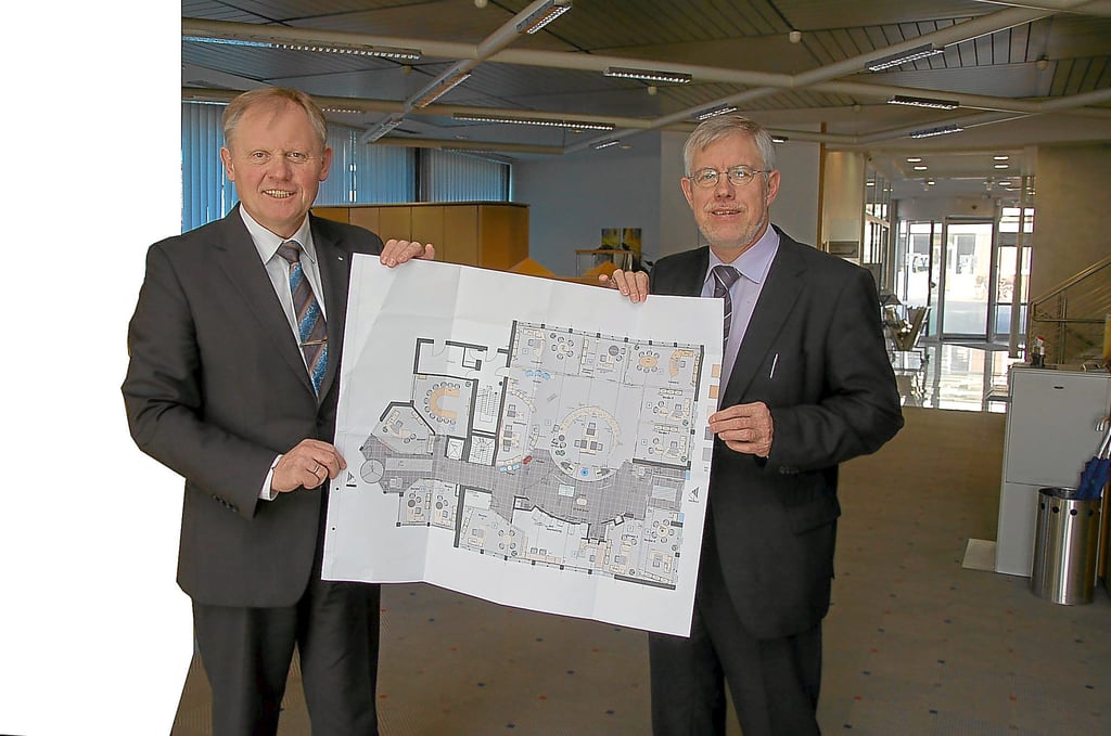 Volksbank erhält neues Innenleben