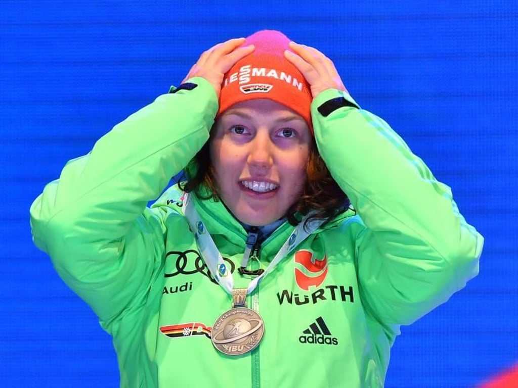 Dahlmeier holt in Hochfilzen nächste WM-Medaille