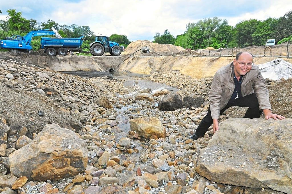 „Wir graben hier ein großes Loch“