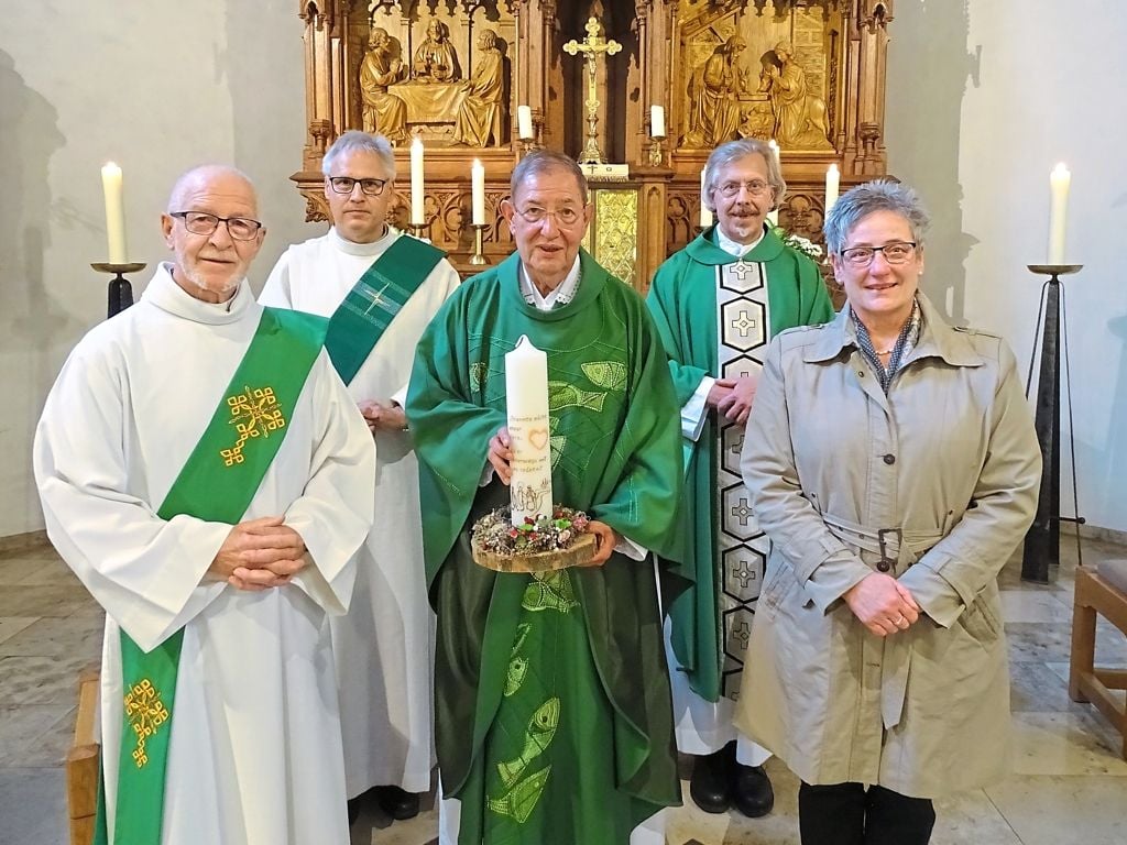 Pater Josef Klingele nimmt Abschied