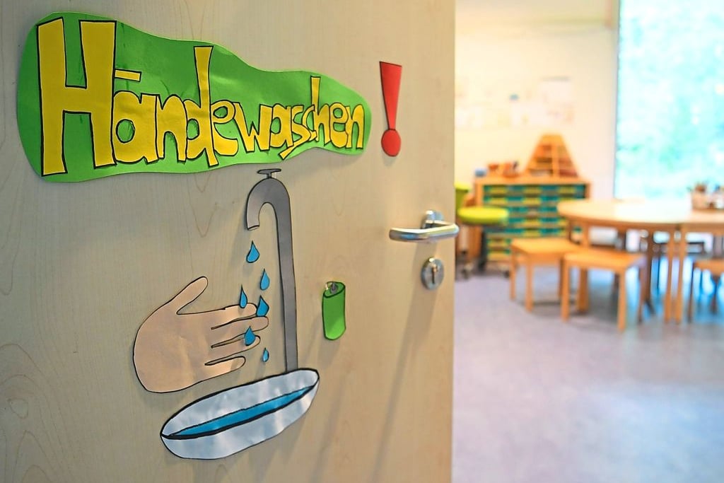Corona-Fall im Kindergarten