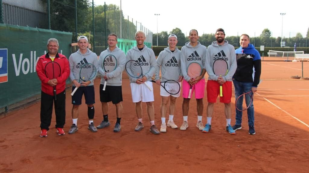 Herren-40 vom TC Drensteinfurt feiern Aufstieg in die Westfalenliga