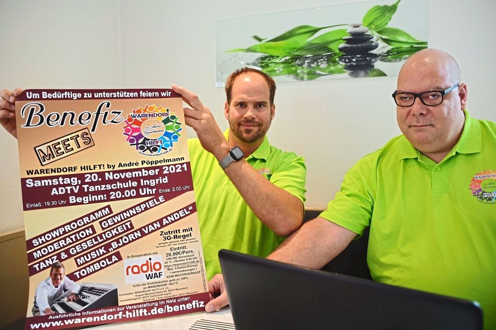 Hilfe aus Warendorf, die ankommt