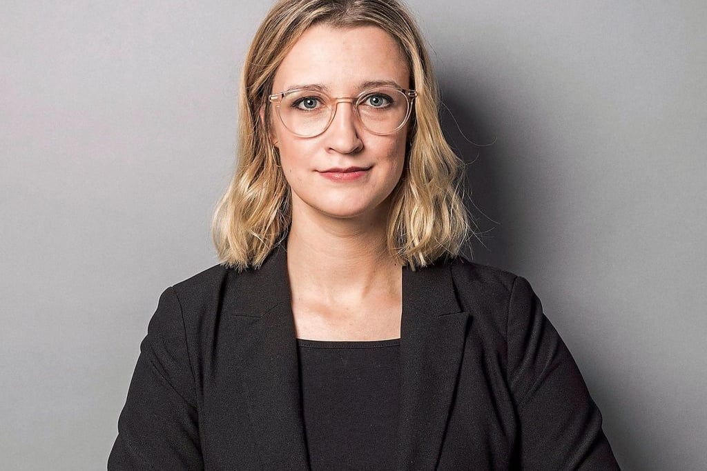 Nora Wieners vorn mit dabei