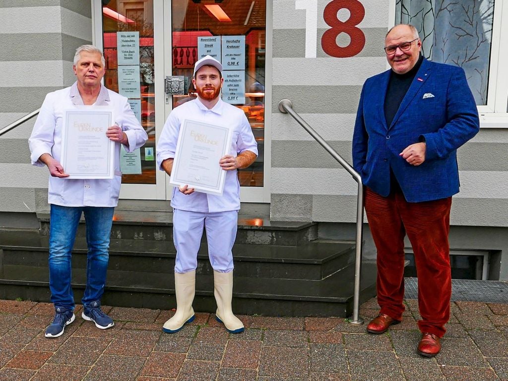 Zweitbester Nachwuchsfleischer Deutschlands