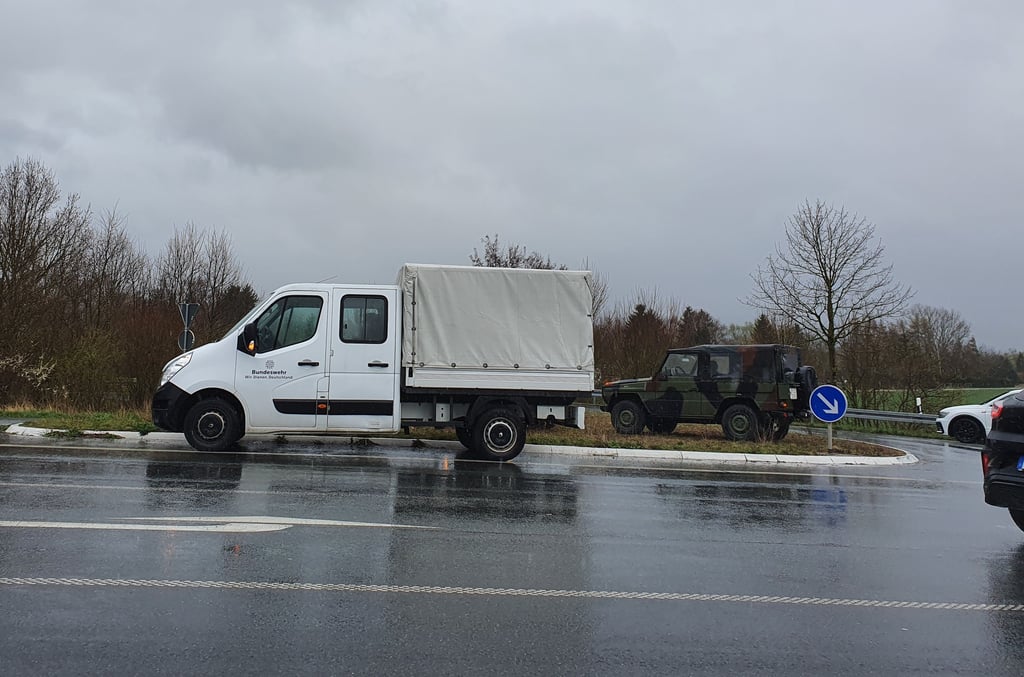 Zum Glück: Statt der vier gemeldeten Unfallwagen nur zwei