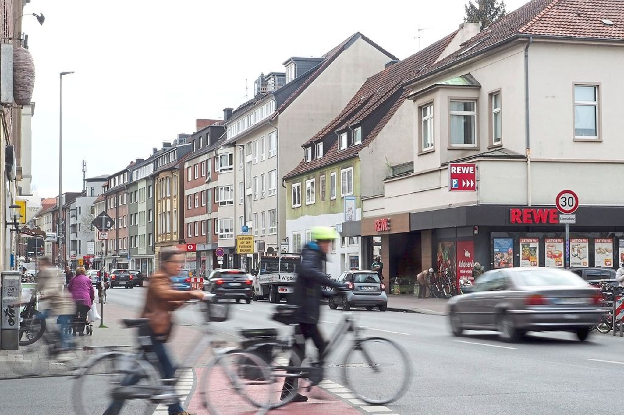 Wolbecker Straße in Münster: Kommt Tempo 20?