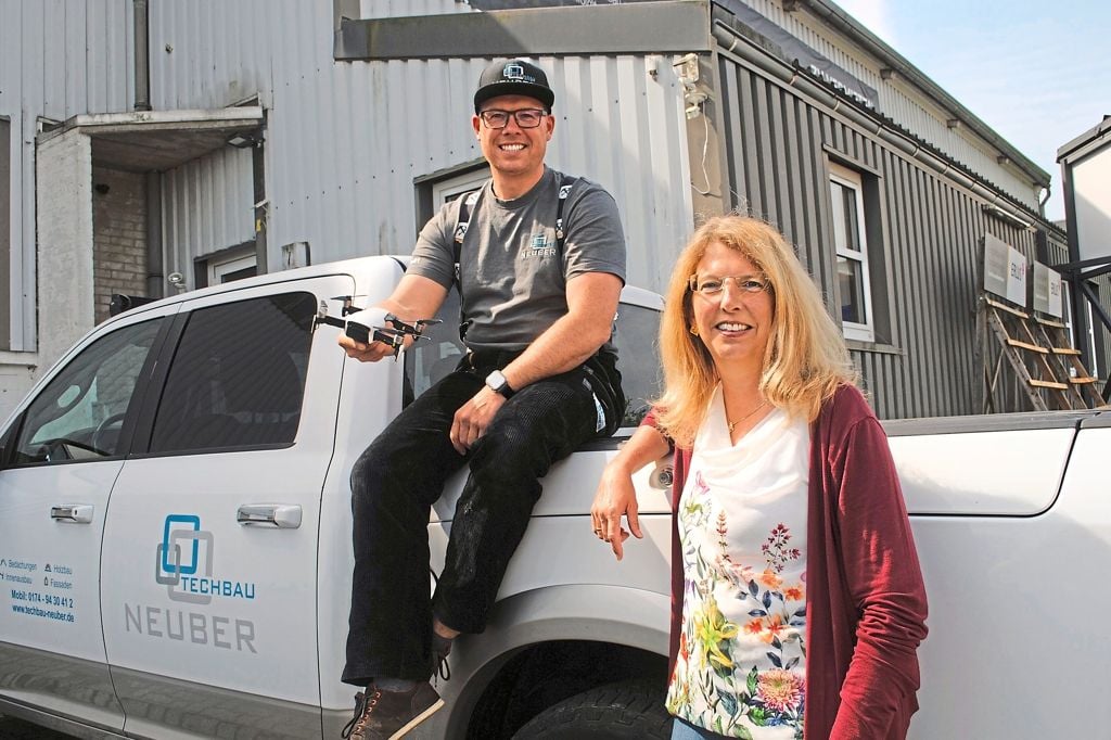 Mit der Drohne zur Dachkontrolle