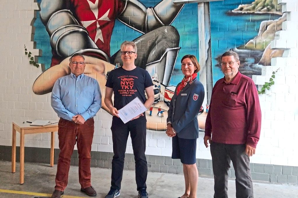 Ein Stabwechsel bei den Maltesern