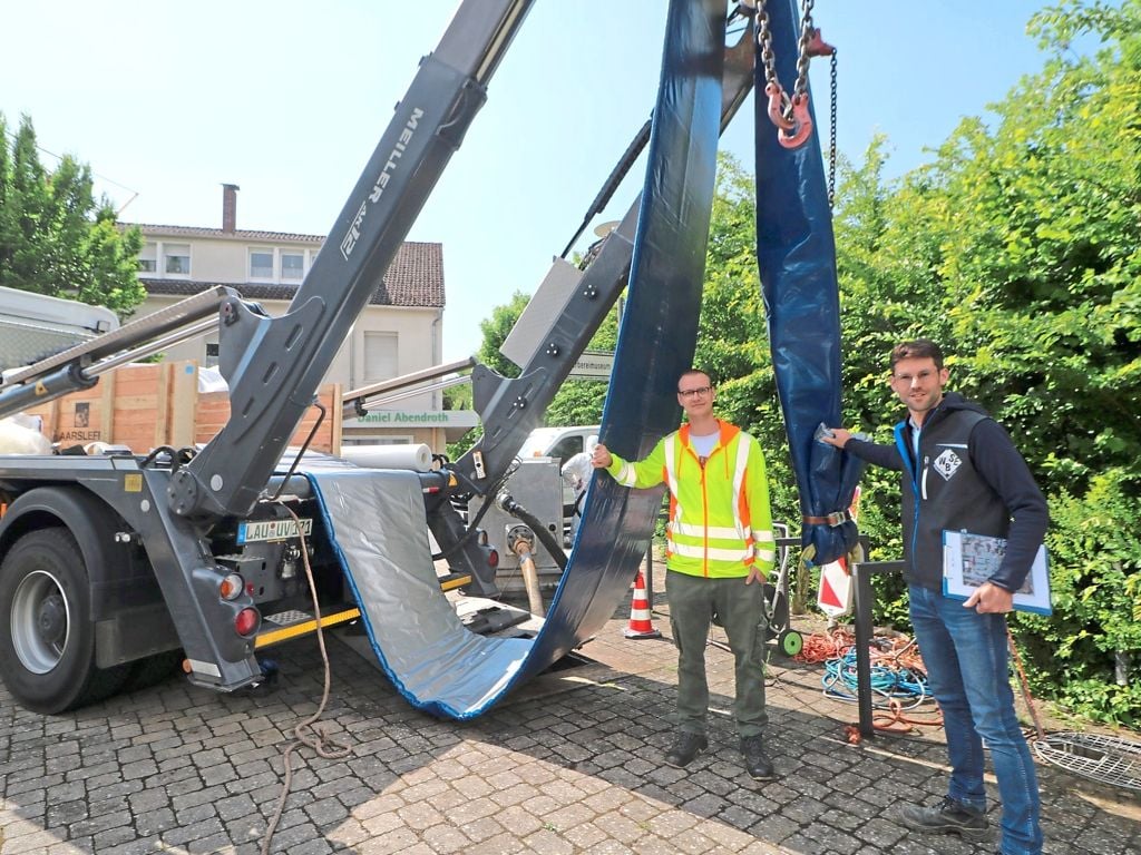 Inliner dichtet maroden Kanal ab