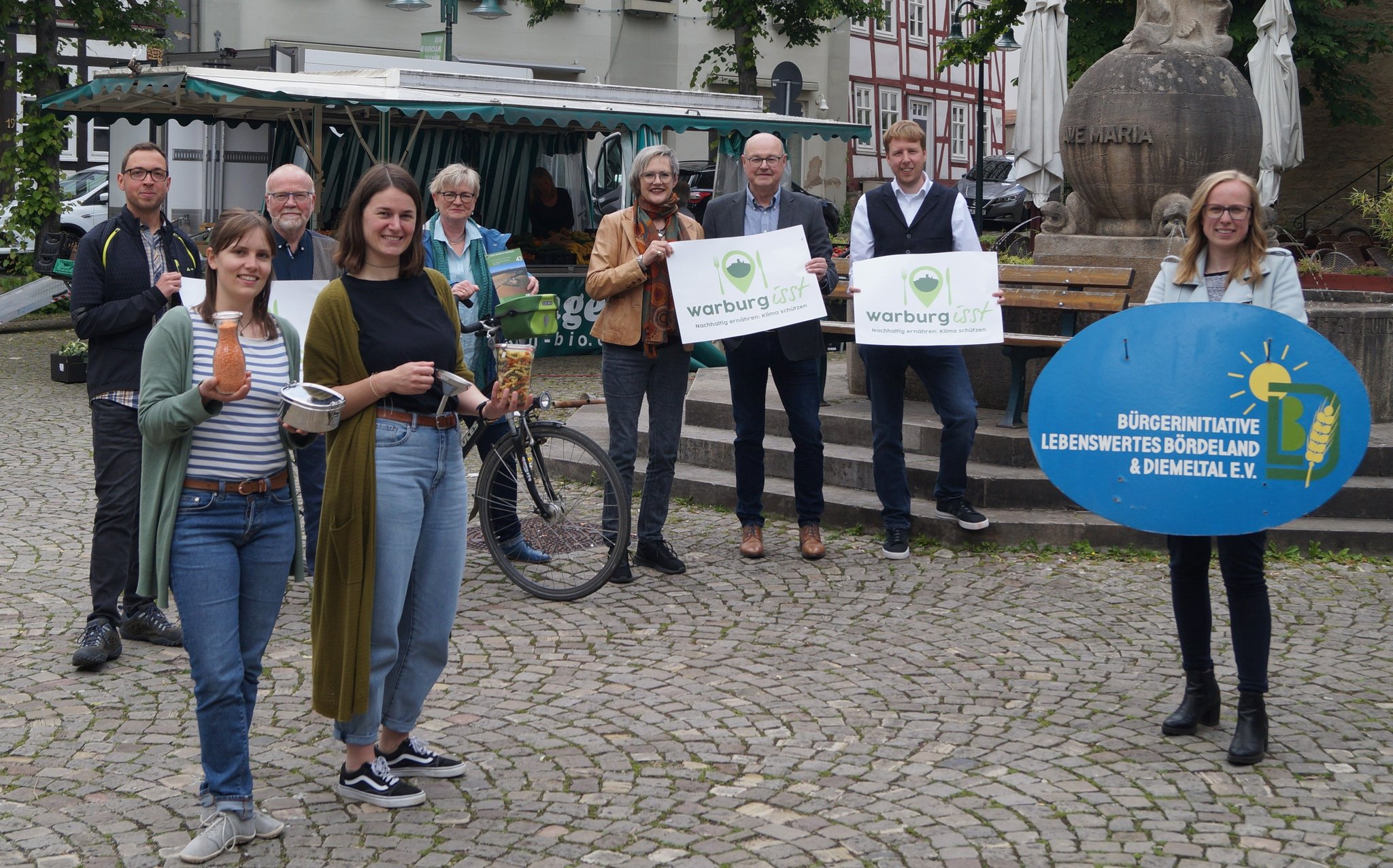 Feierabendmarkt in der Warburger Altstadt