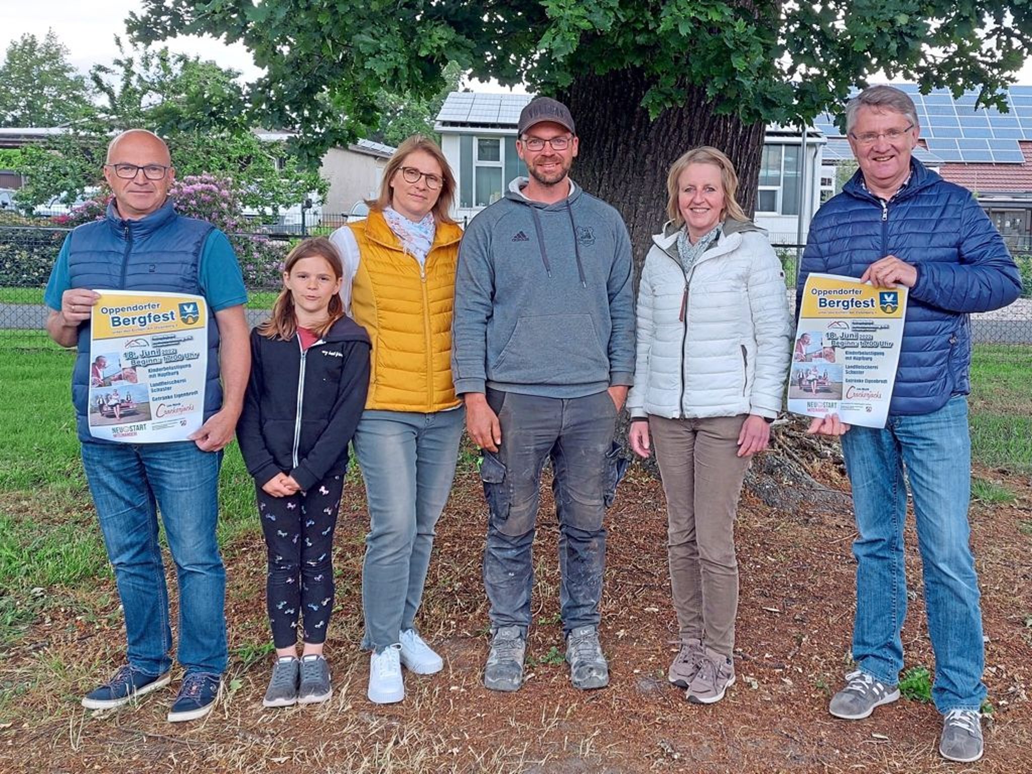 Oppendorfer feiern Bergfest