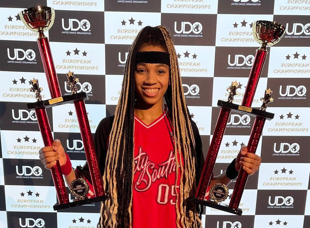 Cameroon Collins ist dreifache Europameisterin