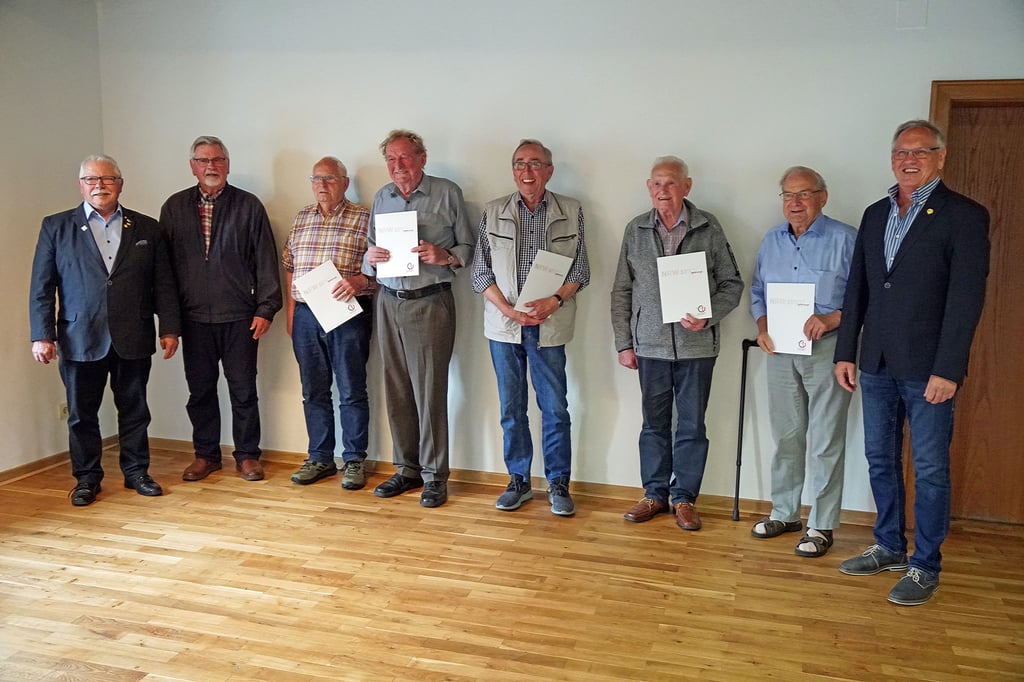 Karl Wegener singt seit 70 Jahren in Höxter-Ottbergen