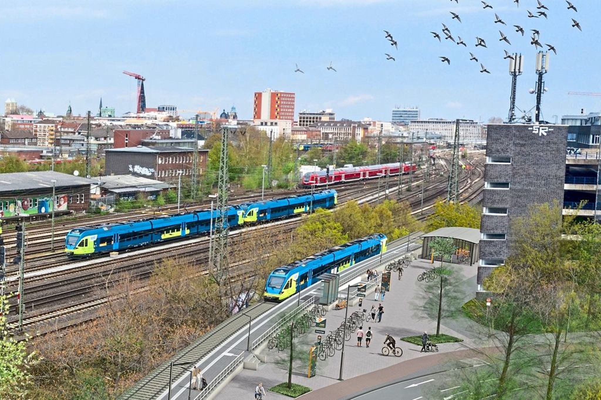 WLE-Trasse bekommt Haltepunkte