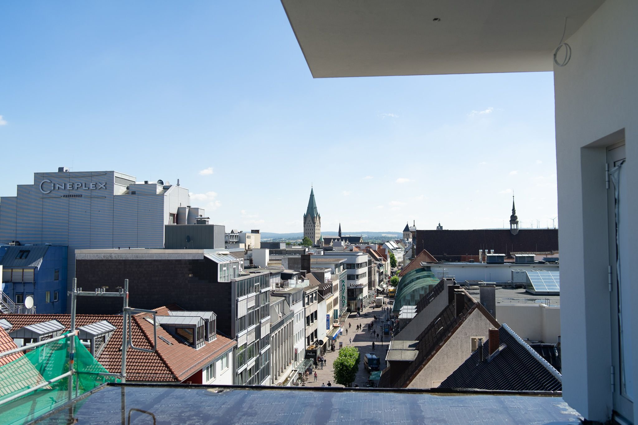 Bau der Rooftop-Bar am Paderborner Westerntor verzögert sich