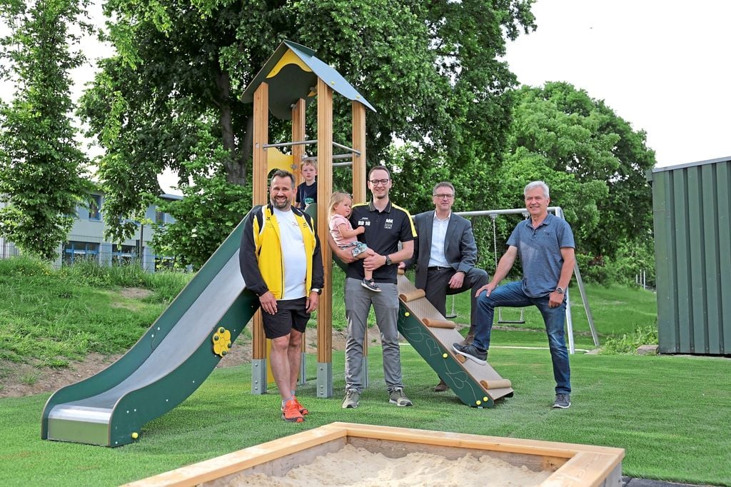 Spielplatz in Salzkotten fertig