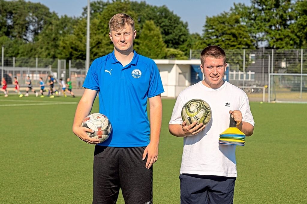 Auch sonntags ist der Bufdi auf dem Platz