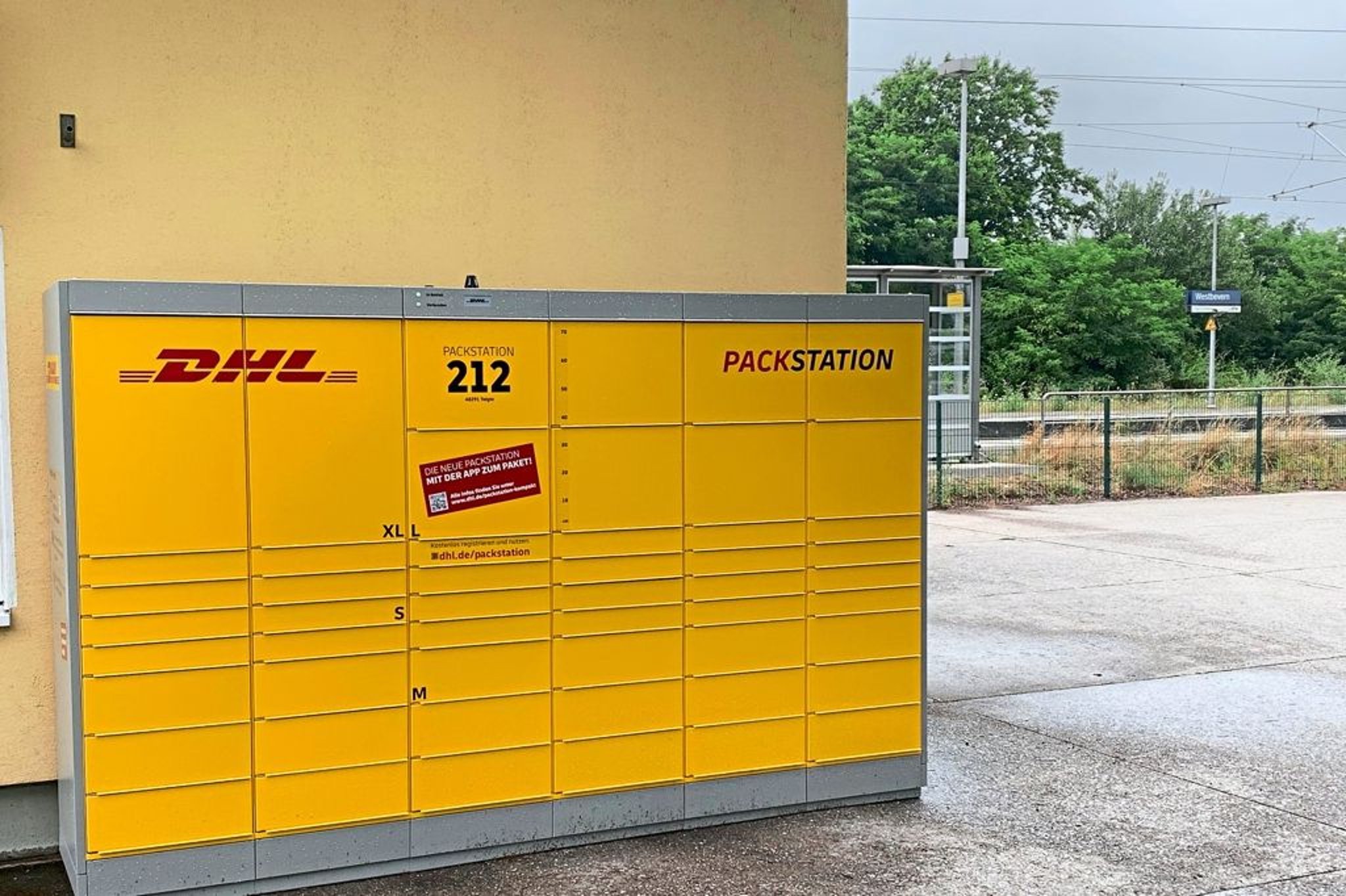 Packstation wird per App gesteuert